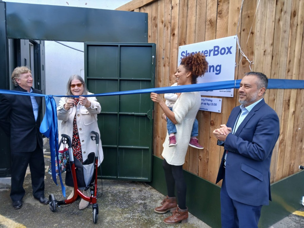 Barking opens first permanent showers for homeless – ShowerBox